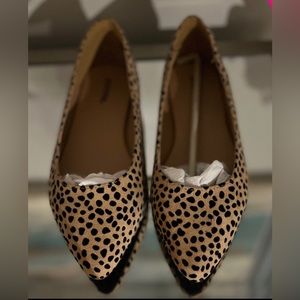 JustFab | Shoes | New Cheetah Ballet Flats | Poshmark